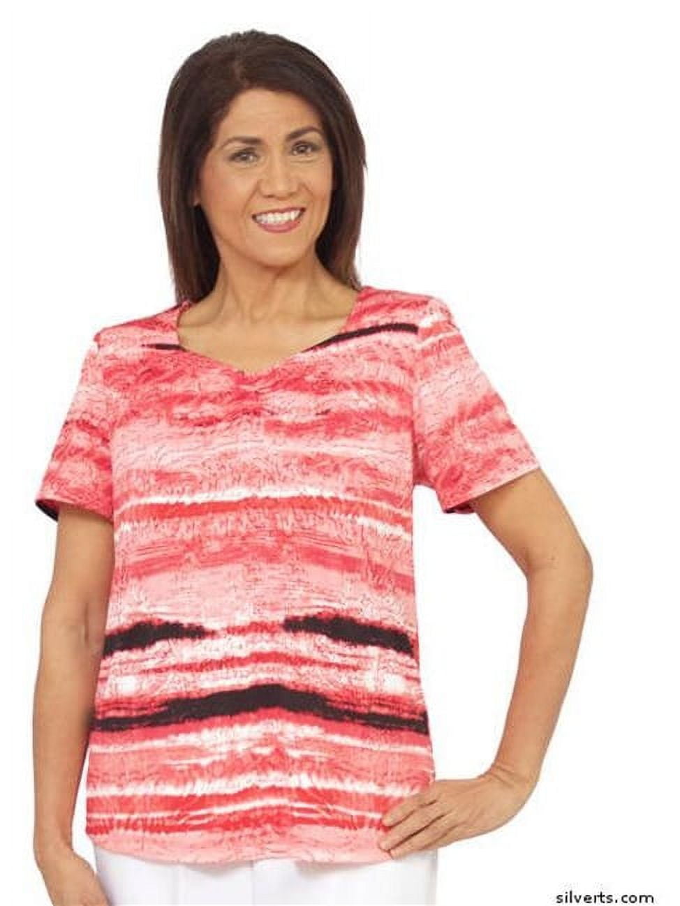 Silverts 246200202 Womens Adaptive Snap Back Top - Elderly Clothing ...