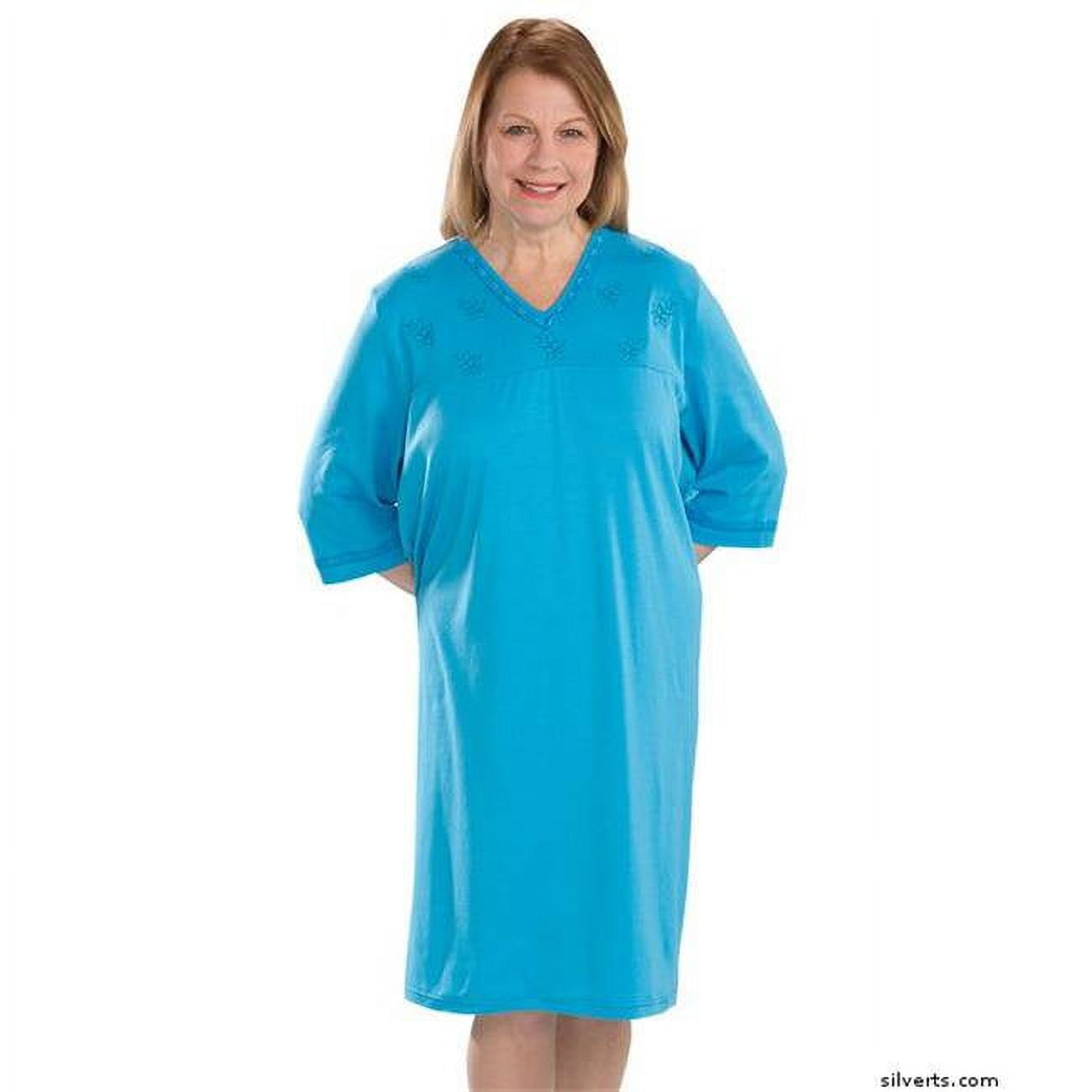 Silverts 260400101 Womens Adaptive Hospital Attractive Patient Gowns ...