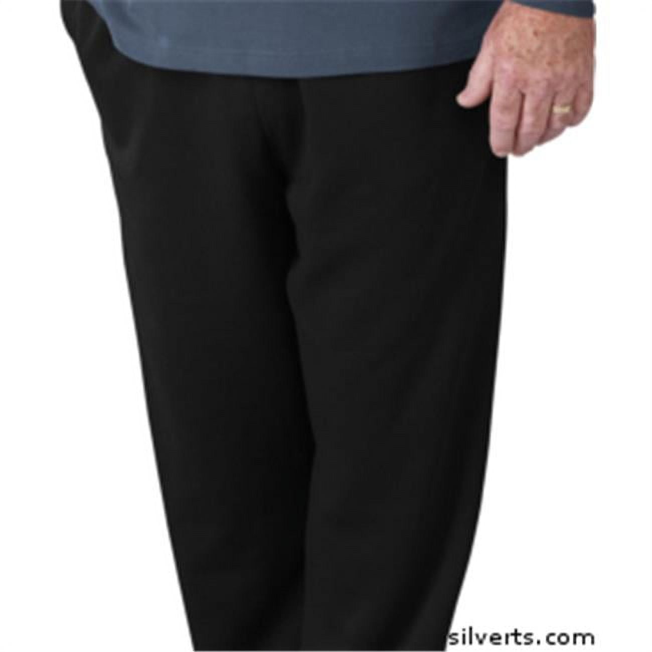 Silverts 509400203 Fleece Adaptive Wheelchair Pants For Men - Disabled ...