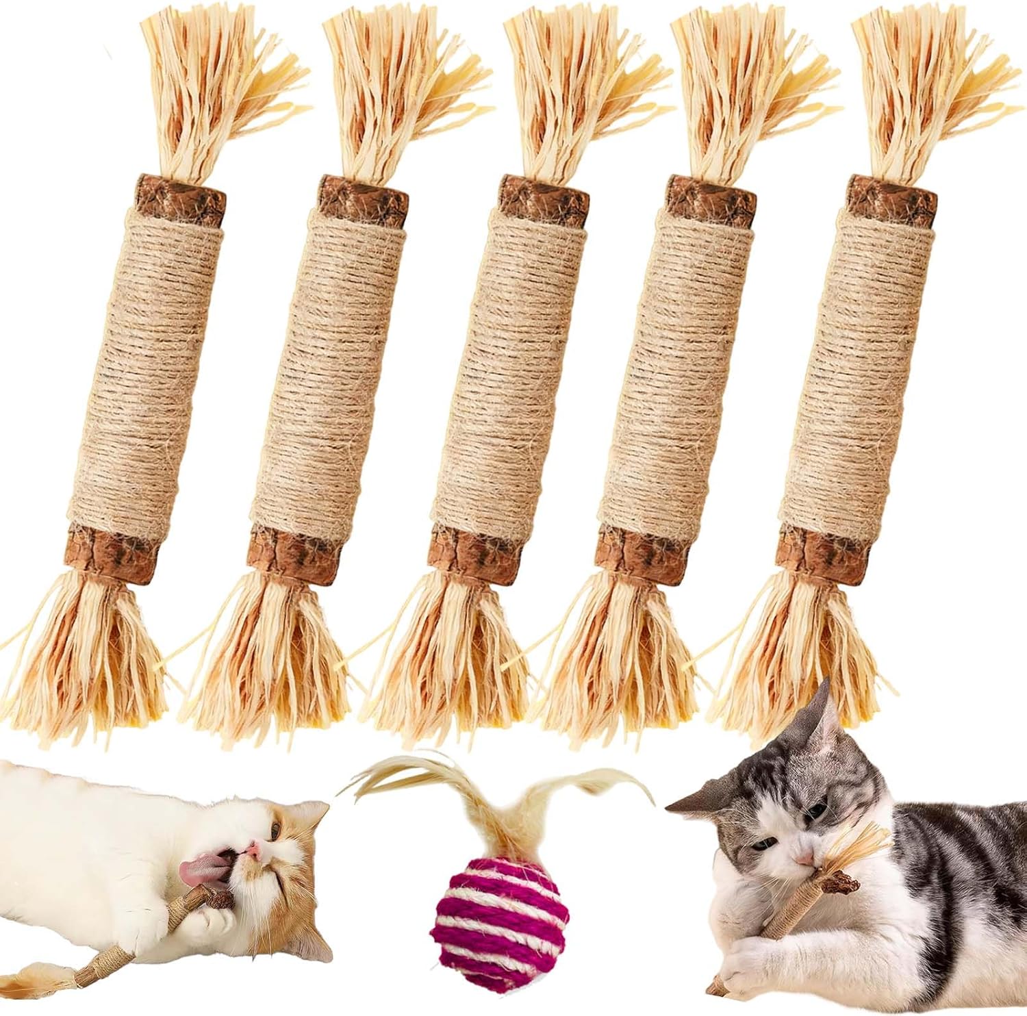Silvervine Sticks for Cats, Natural Silvervine Dental Sticks, Natural ...