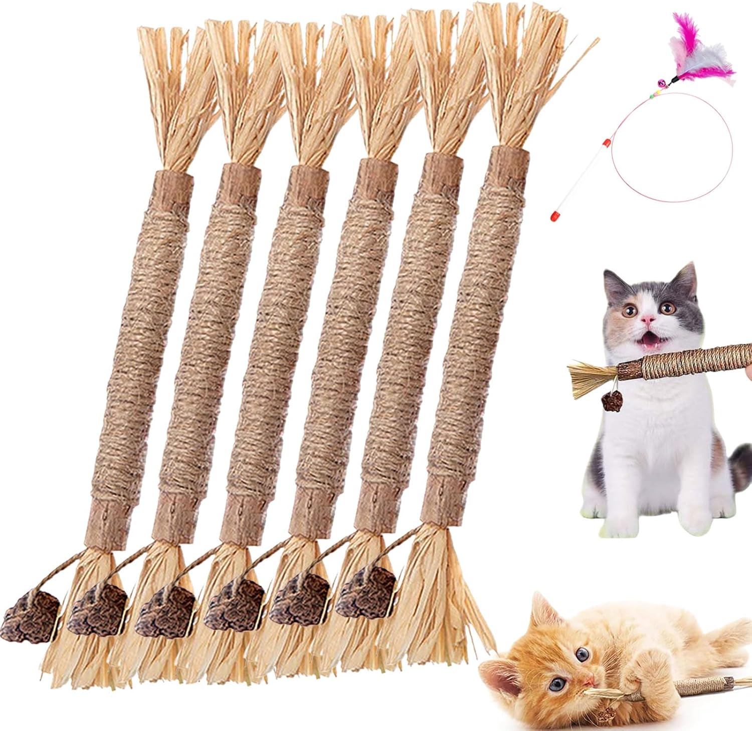 Silvervine Sticks for Cats, Natural Silvervine Dental Sticks, Natural ...