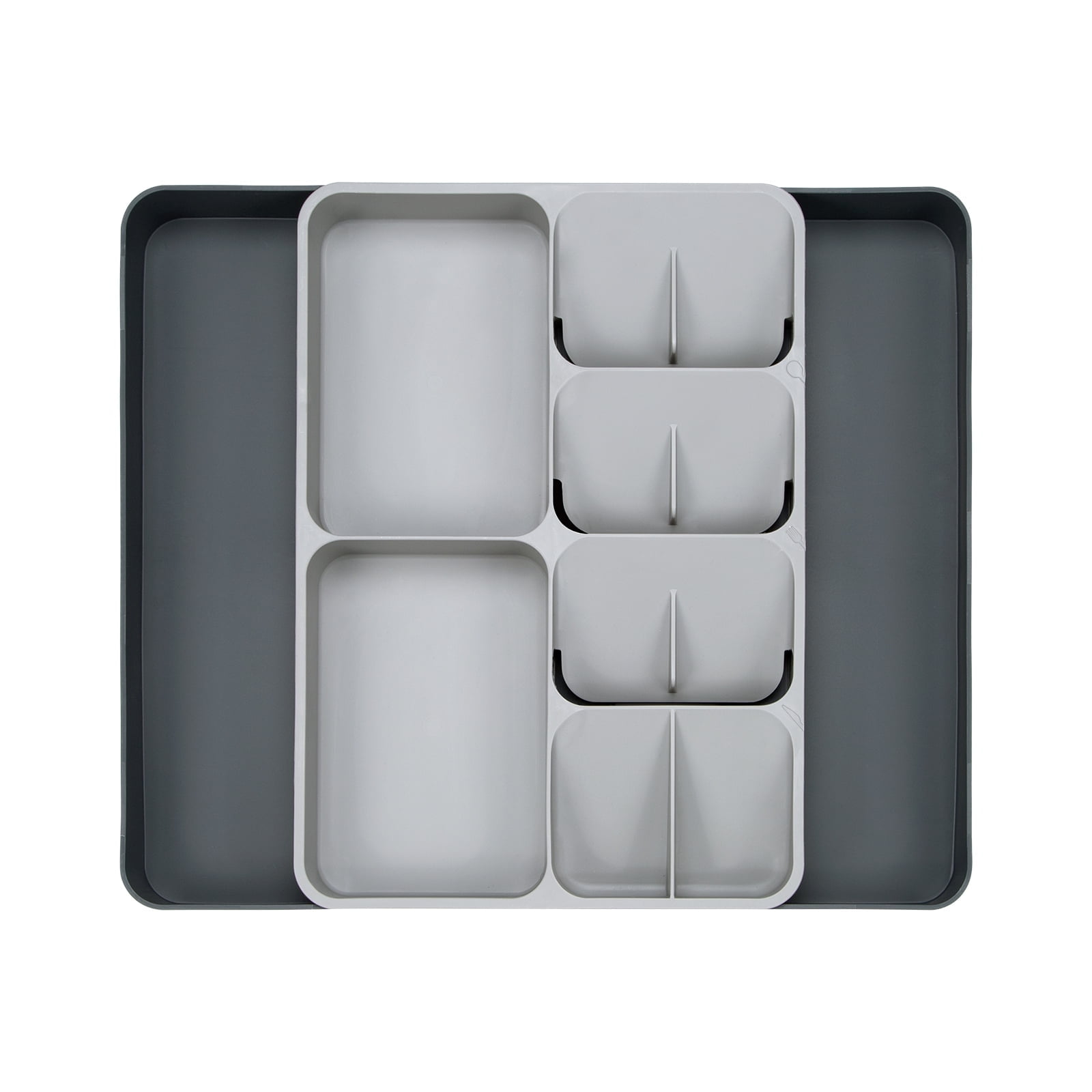 Silverware Drawer Organizer, Expandable Utensil Organizer for Kitchen ...