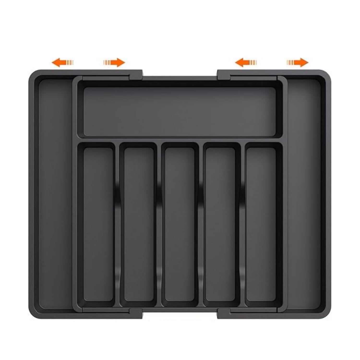 Silverware Drawer Organizer, Expandable Utensil Tray for Kitchen, BPA ...