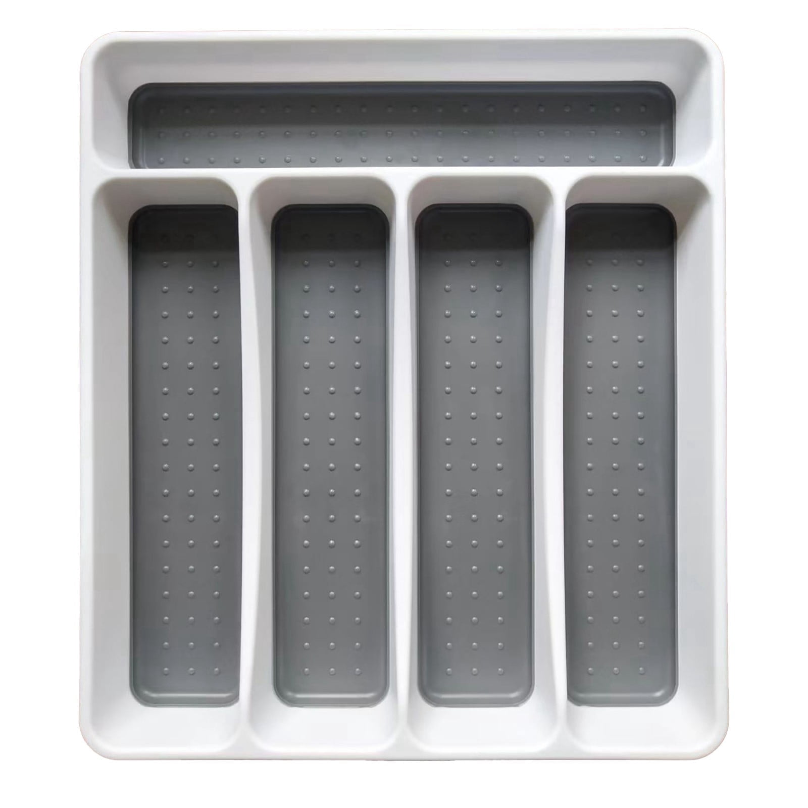 Silverware Drawer Organizer Tray, Kitchen Utensil Holder, Storage ...
