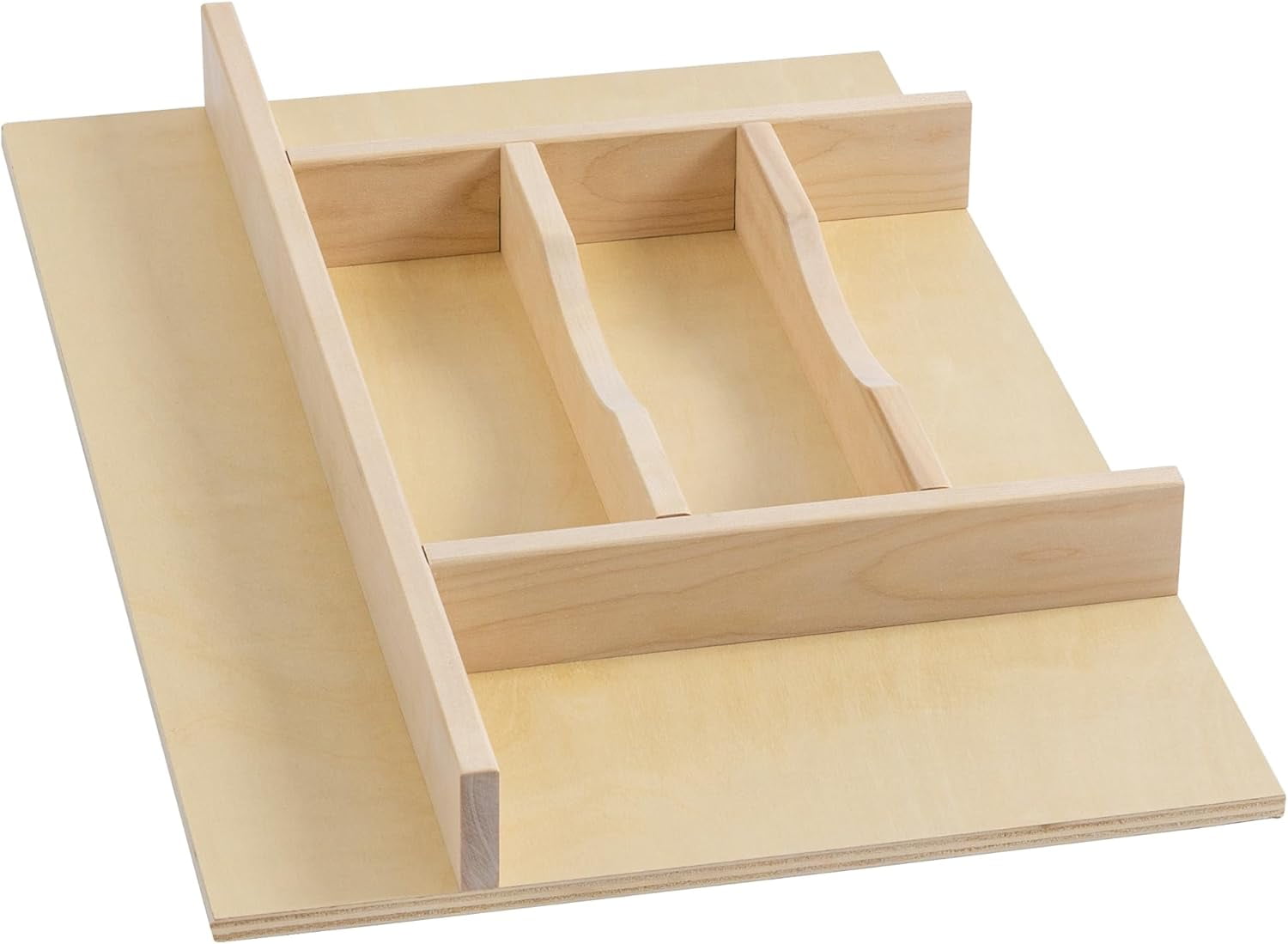 Silverware Drawer Organizer Tray, Utensil Organizer for Kitchen Drawers ...