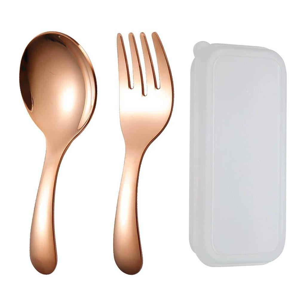 Silverware Flatware Set, Stainless Steel Small Appetizer Forks and ...