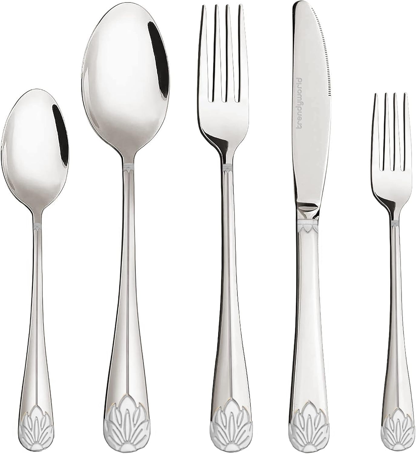 Silverware Kit Limited Edition – 30 Pc Family Dinnerware Set – Flatware ...