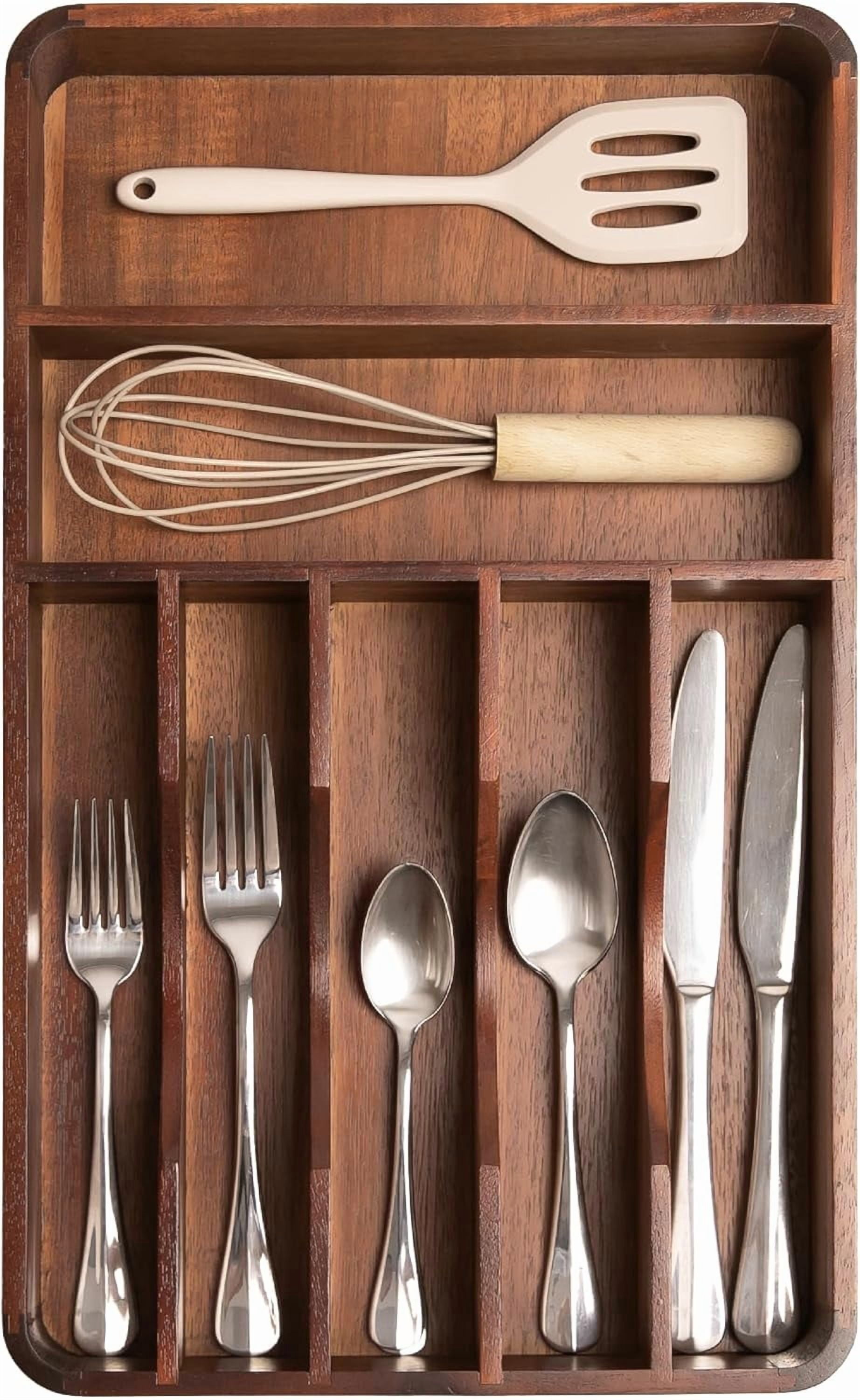 Silverware Organizer - Cutlery, Flatware, and Utensil Holder for ...