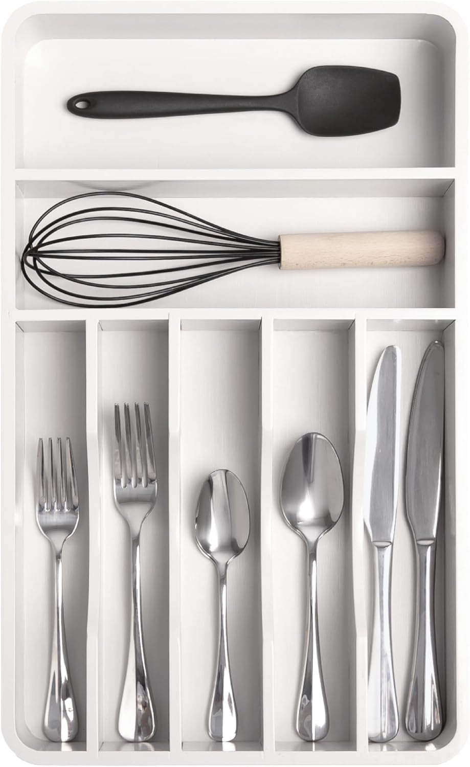 Silverware Organizer - Cutlery, Flatware, and Utensil Holder for ...