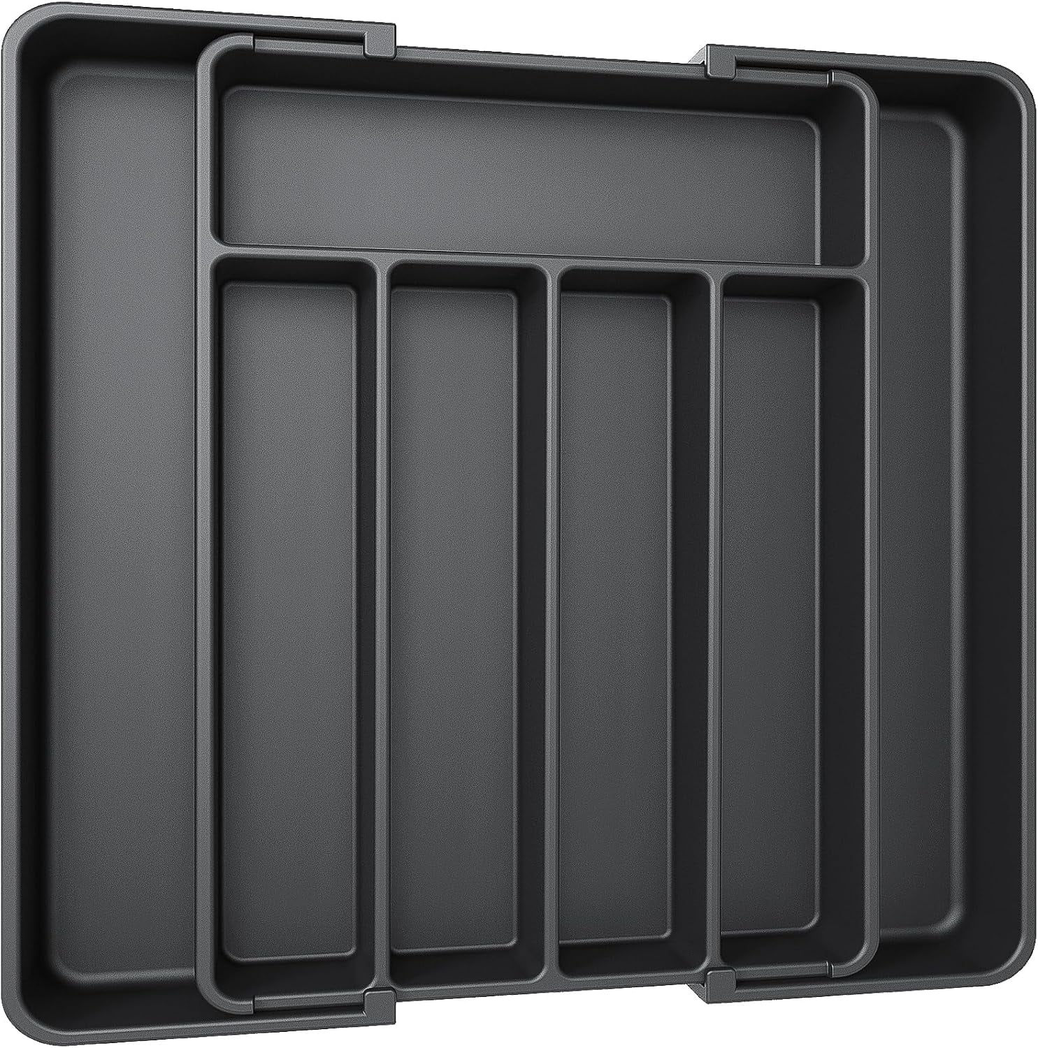 Silverware Organizer - Expandable Kitchen Drawer Organizer, Adjustable ...