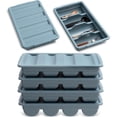 Silverware Organizer with Lid, Commercial -compartment Restaurant ...