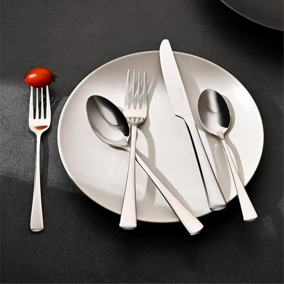 Silverware Set, 30-Piece Flatware Set for 6, 18/10 Stainless Steel ...