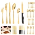 Silverware Set for 6, 36 Piece Heavy Duty Stainless Steel Flatware ...