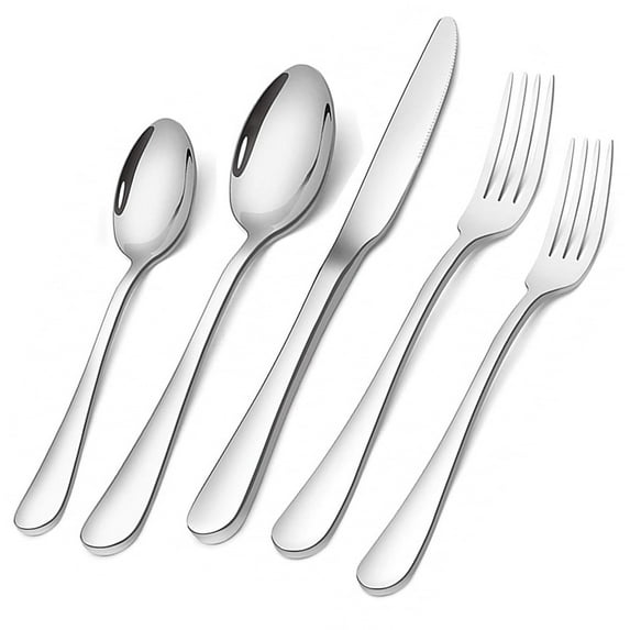 Silverware Set, Briout Flatware Set Service for 4 Stainless Steel ...