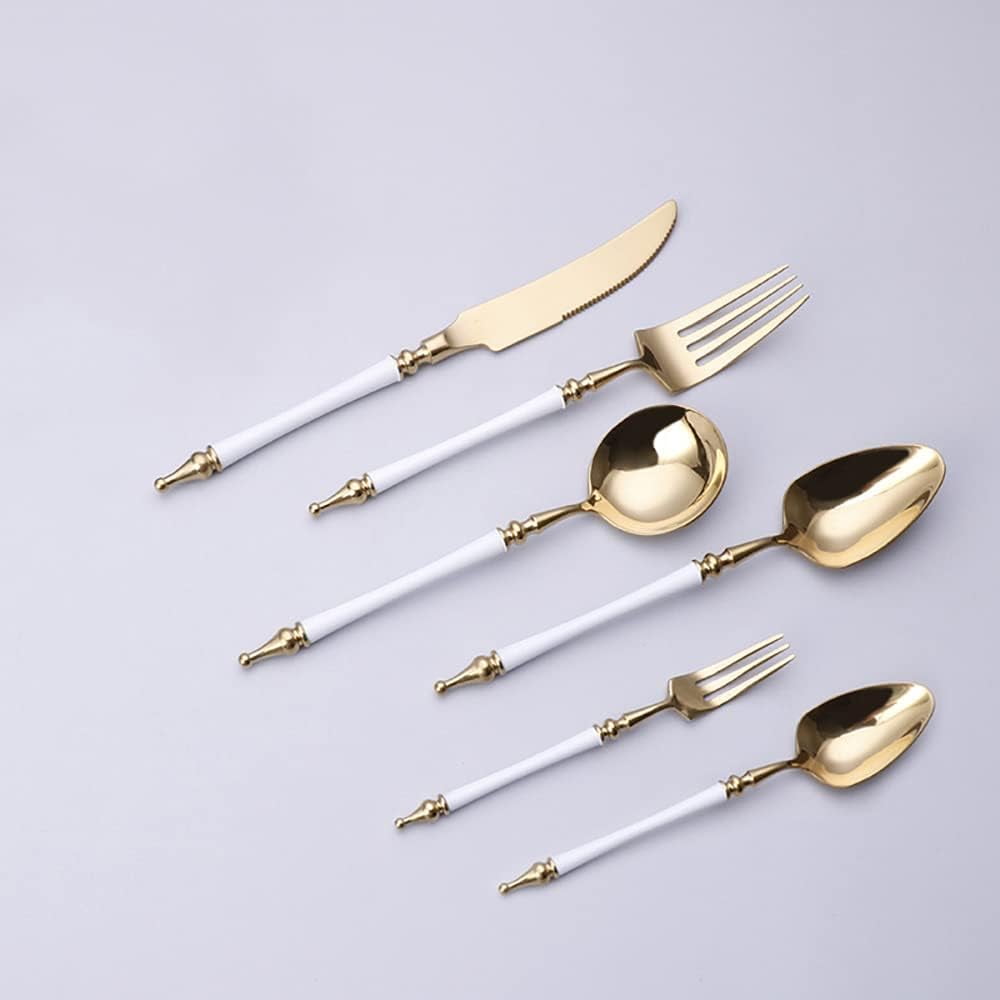 Silverware Set,Roman Column Design,72 Piece 18/10 Stainless Steel ...