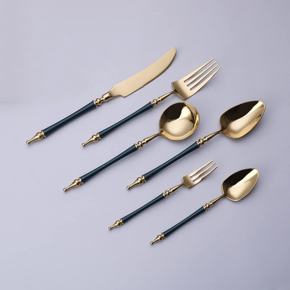 Silverware Set,Roman Column Design,72 Piece 18/10 Stainless Steel ...