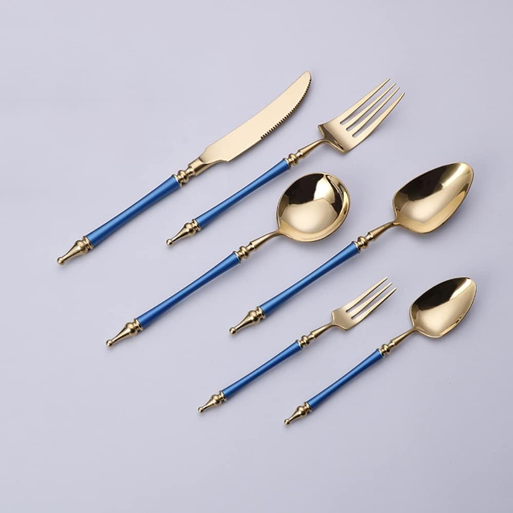 Silverware Set,Roman Column Design,72 Piece 18/10 Stainless Steel ...