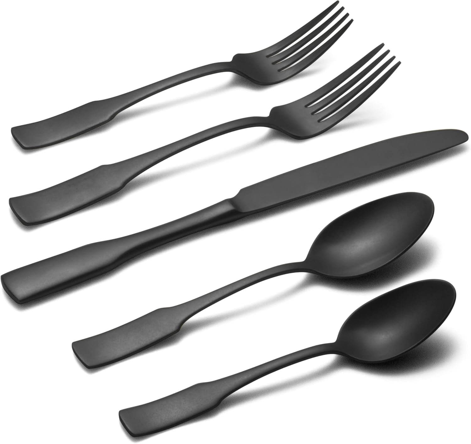 Silverware Set,Service for 8,Stainless Steel Flatware Set,Mirror ...