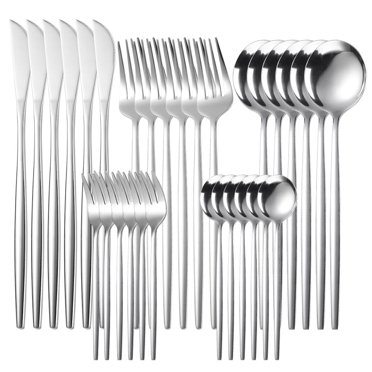 Disney Exclusive Mickey Mouse Character 24-Piece Silverware Cutlery Set ...