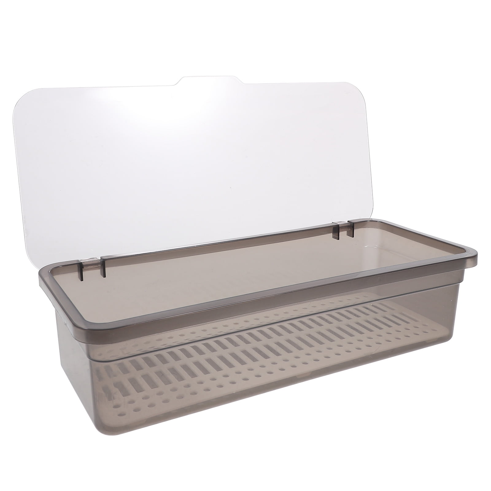 Silverware Storage Box Chest Flatware Tray With Lid Chopstick Storage ...