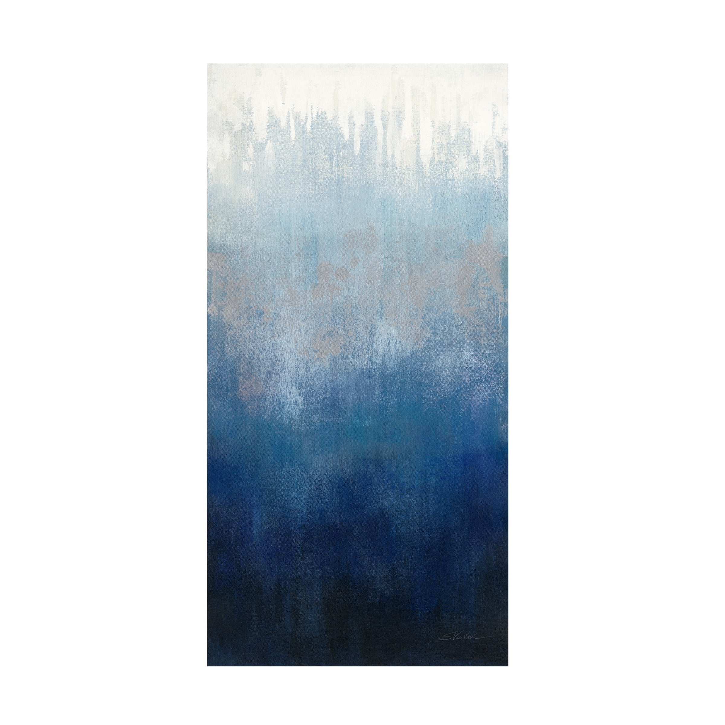 Silvia Vassileva 'Silver Wave I' Canvas Art - Walmart.com