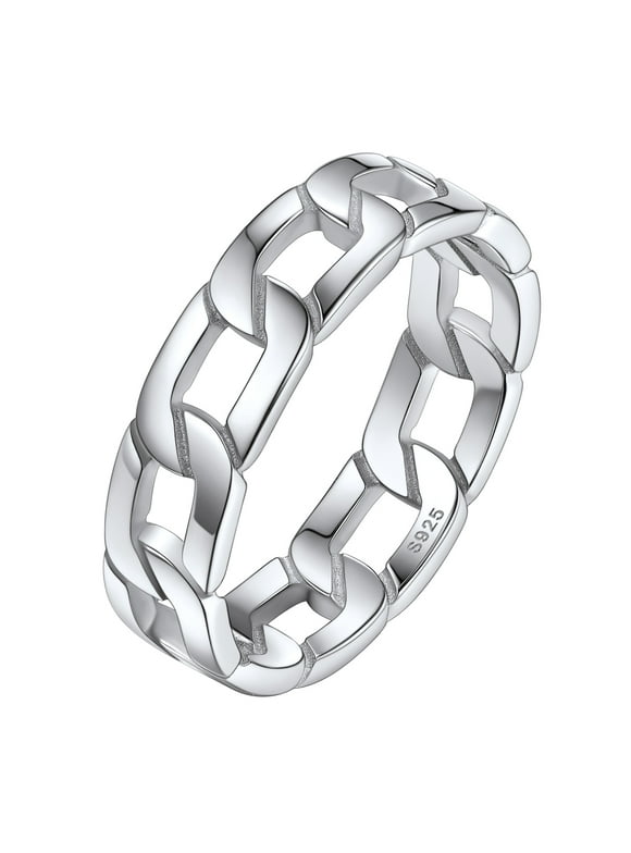 Cuban Link Wedding Band