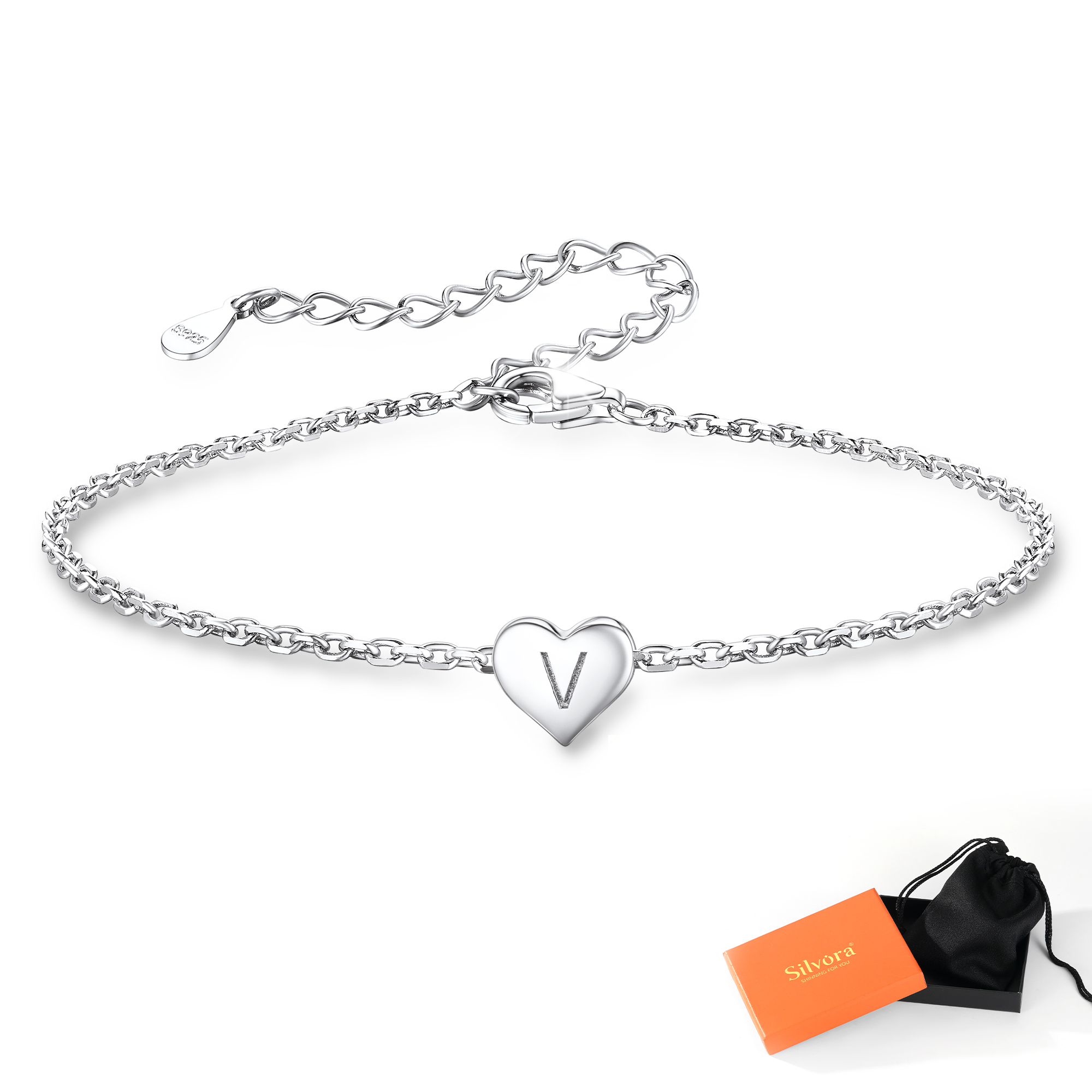 Walmart Black Friday Deals 2025 Silvora Elegant Heart Bracelet Women ...