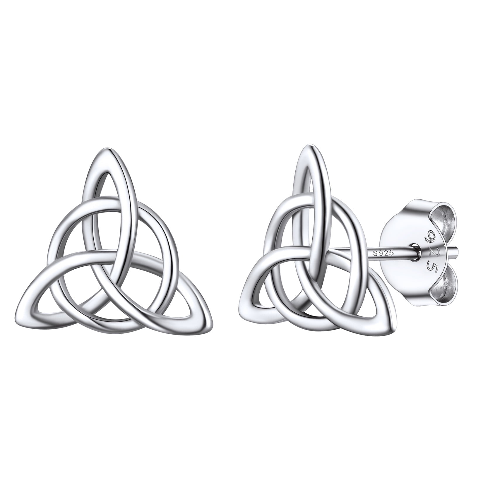 Silvora Sterling Silver Earrings Women Norse Celtic Knot Drop Dangle ...