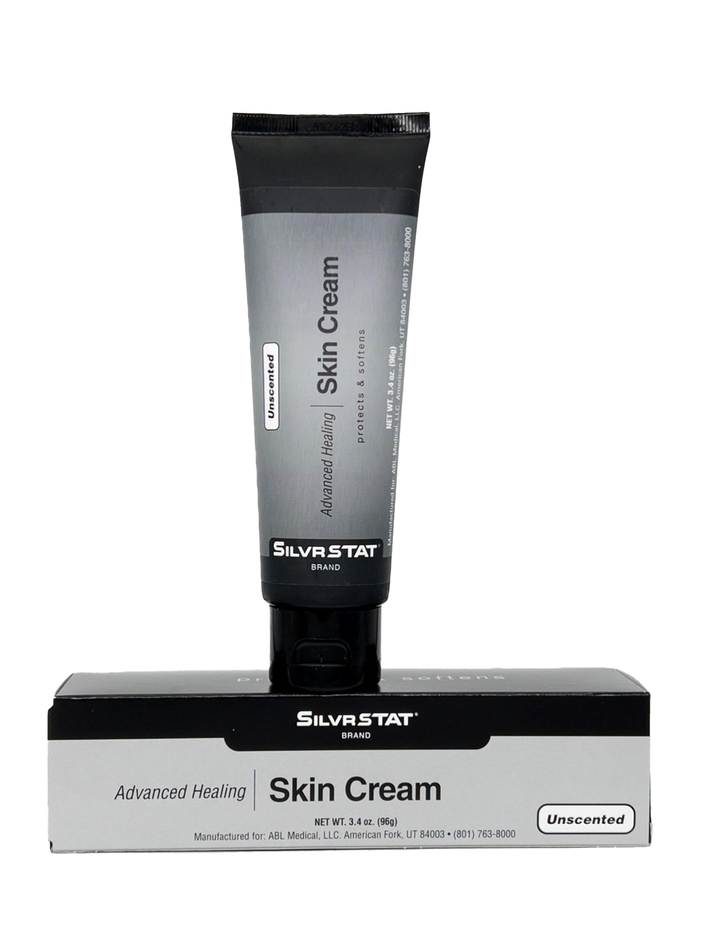 SilvrSTAT Advanced Healing Skin Cream HYZ01 with Silver, Vitamin E ...