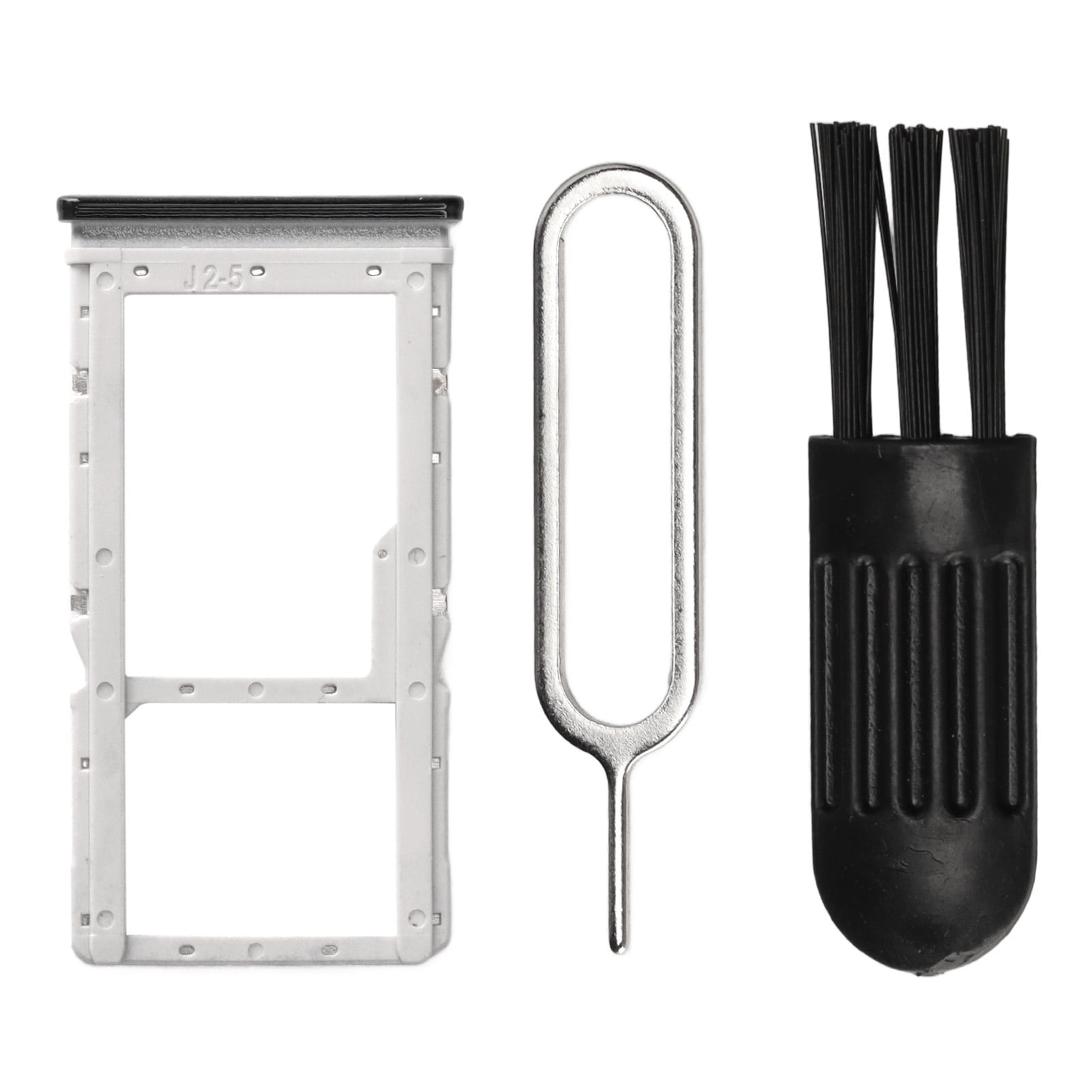 Sim Card Tray Set Plastic Brush Eject Pin Storage Card Slot Holder ...