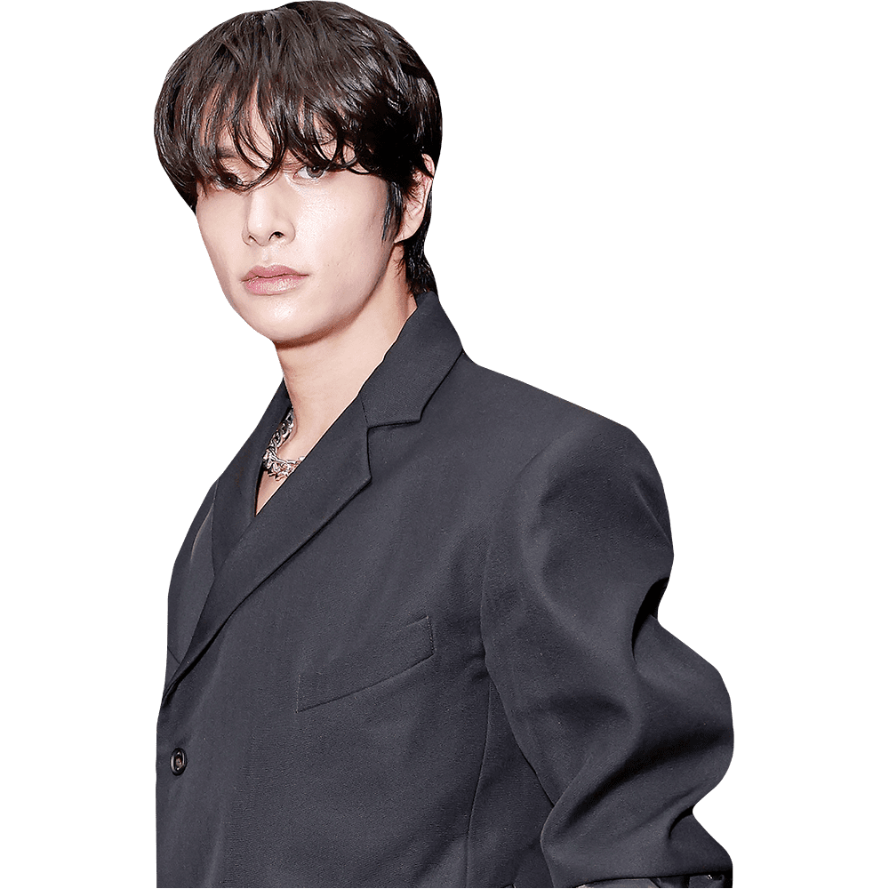 Sim Jae-Yun (Black Outfit) Half Body Buddy Cutout - Walmart.com