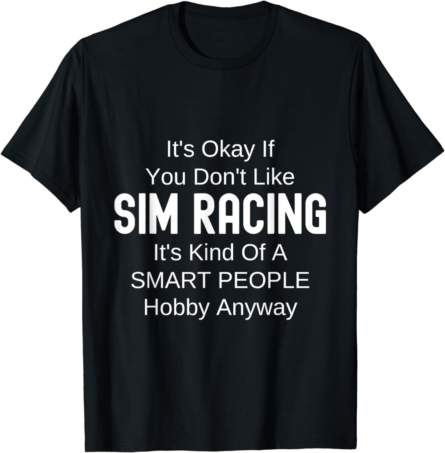 Sim Racing Cockpit Simulator Motorsport Gaming Esport T-Shirt - Walmart.com