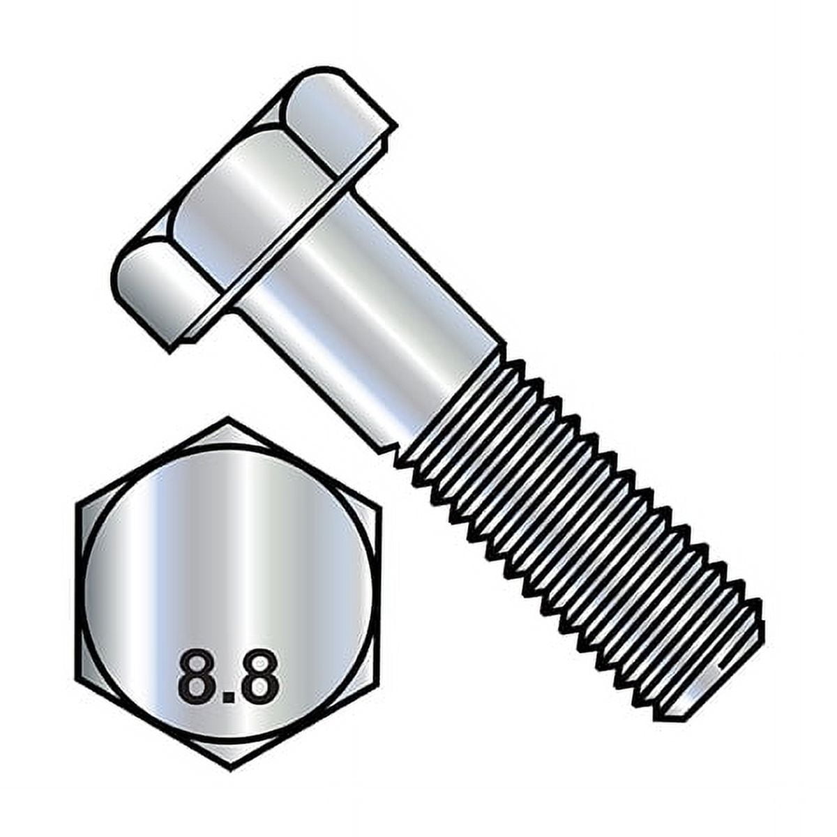 Sim Supply Cap Screws And Hex Bolts,M8X65 D,PK400 M865D9318 - Walmart.com