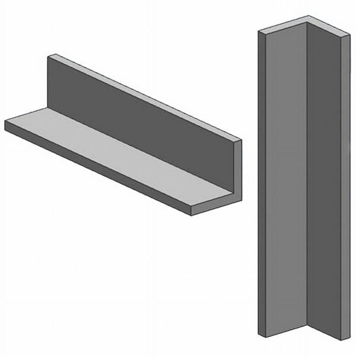 Manufacturer Varies Carbon Steel Angle,36 in L,1 1/2 in W ha.25x1.5-36 ...