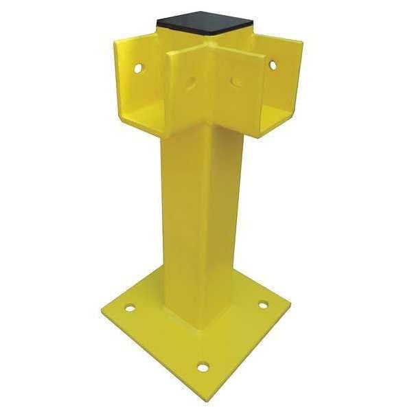Sim Supply Corner Post,21 In.,Yellow,Steel 22DN05 - Walmart.com