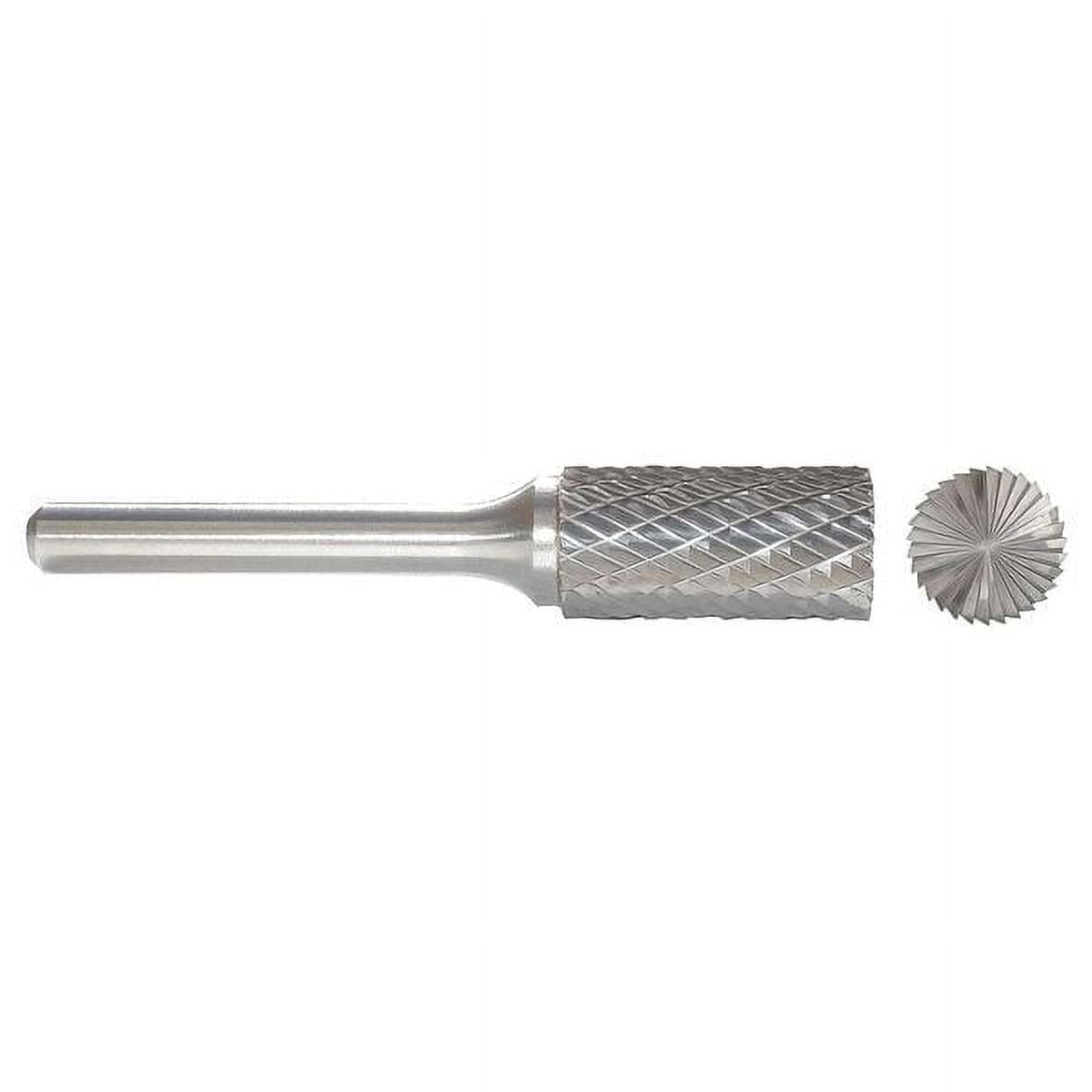 Sim Supply Cylinder Bur SB,Flat End,3/8",Carbide 310-002047 - Walmart.com