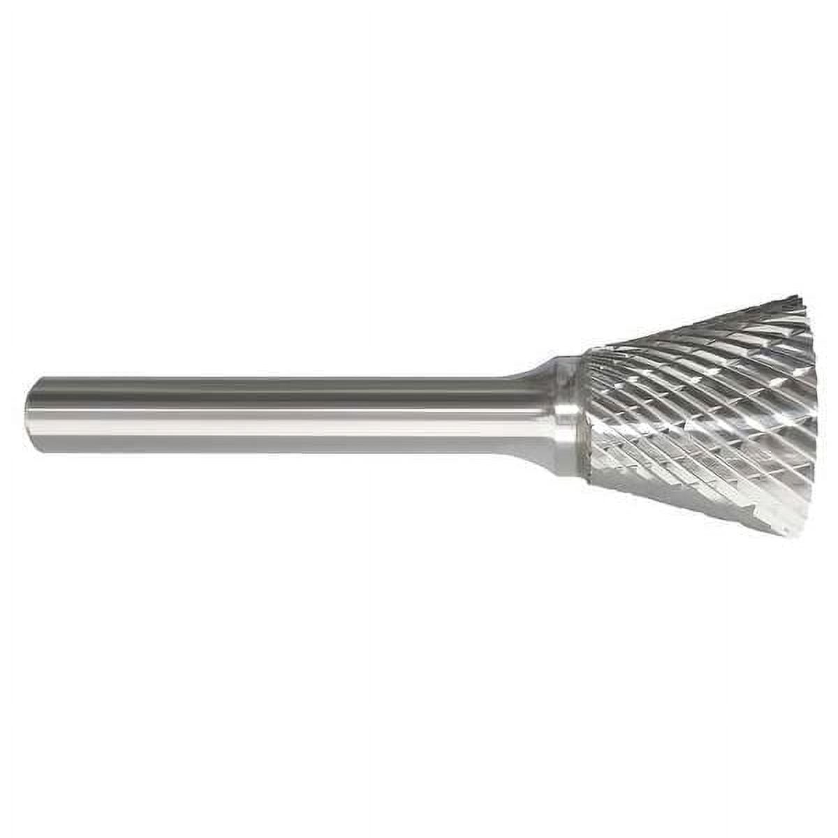 Manufacturer Varies Carbide Bur,Inverted Cone,1/4,1/4 Shank 310-002227 ...