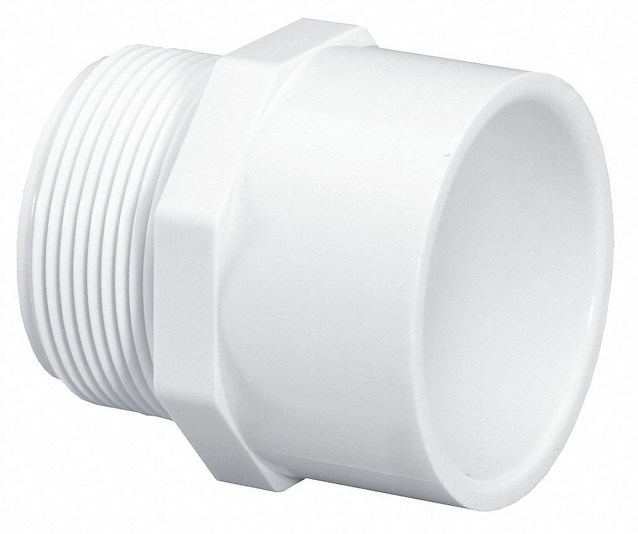 Sim Supply Male Adapter,1 1/4 x 1 1/4 in,PVC,SCH 40 436012 - Walmart.com