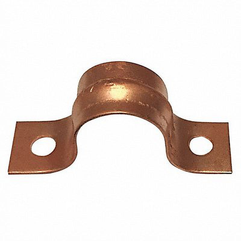 Sim Supply Pipe Strap,Two-Hole,Steel,1/2"Pipe Size CC-50PS - Walmart.com