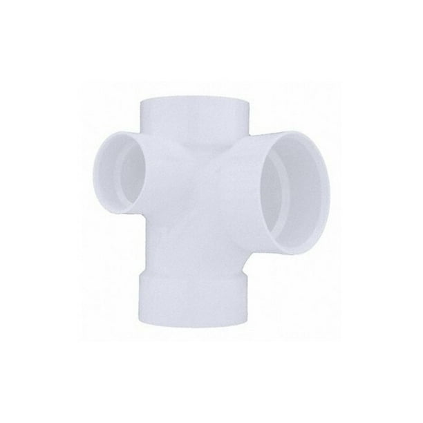 Sim Supply Sanitary Tee, Inlet, 3 x 3 x 3 x 2 in 1WJR4 - Walmart.com