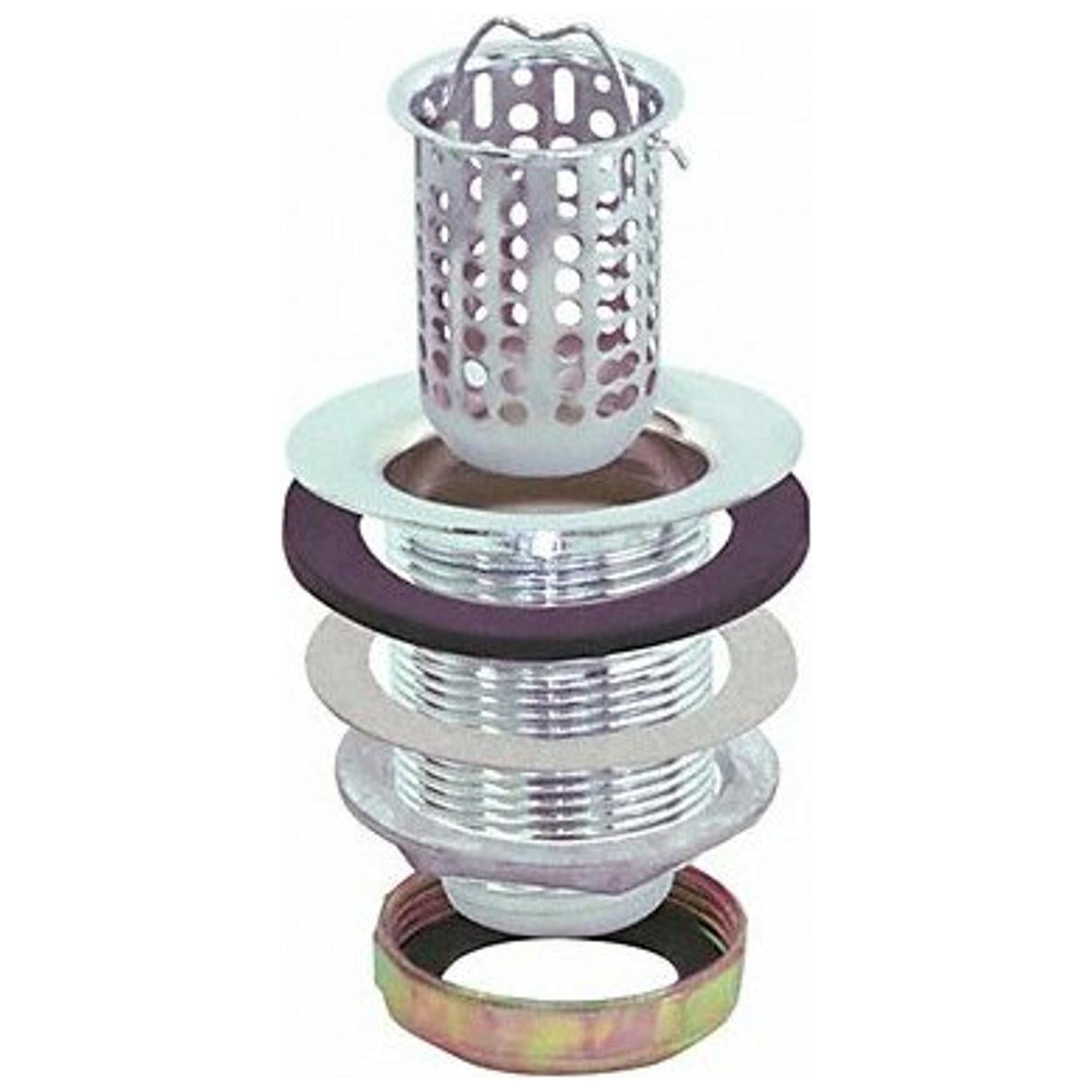Sim Supply Sink Drain,2 7/8 in Dia,SS 30037 - Walmart Business Supplies
