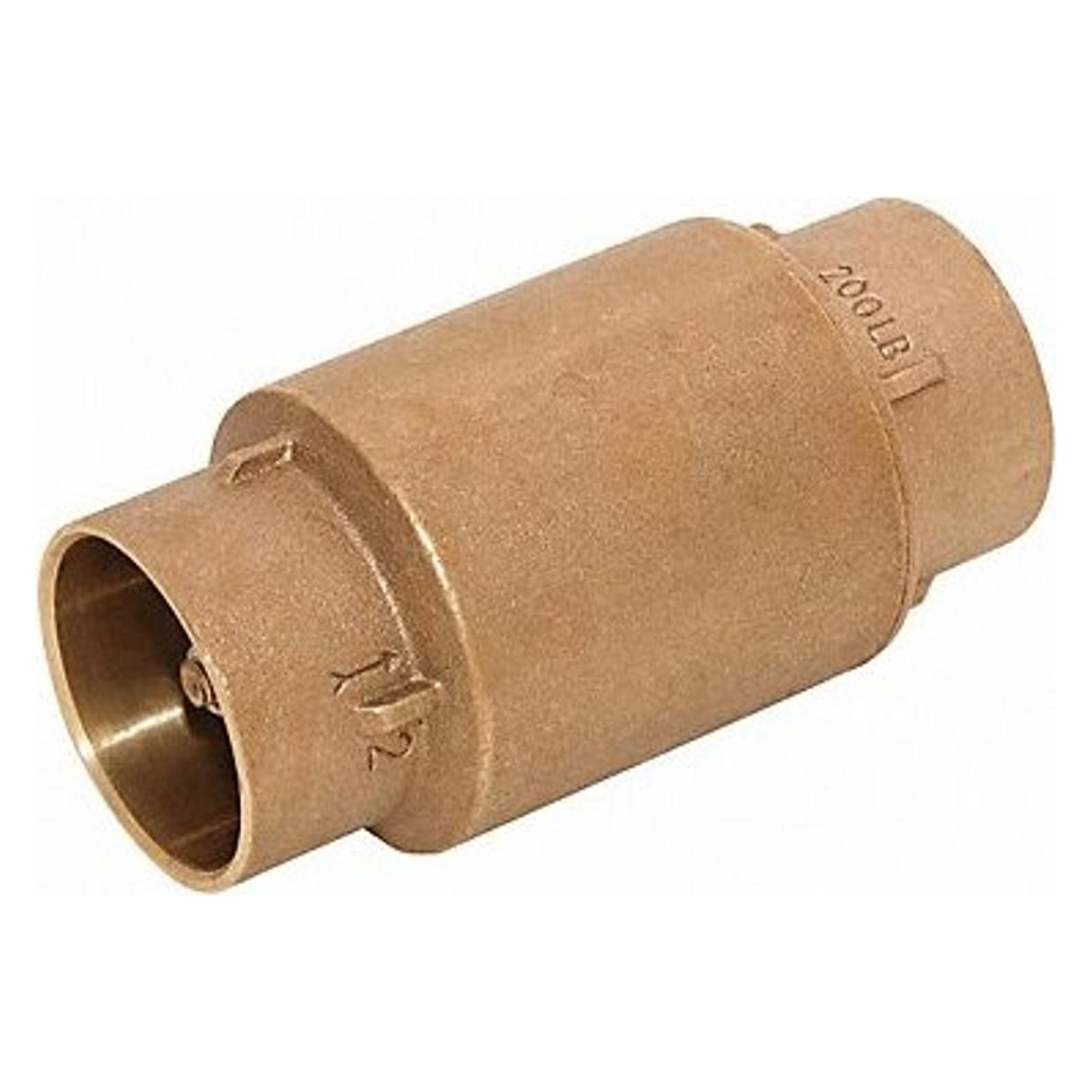Manufacturer Varies 2" Solder Bronze Spring Check Valve 6AJZ2 - Walmart ...