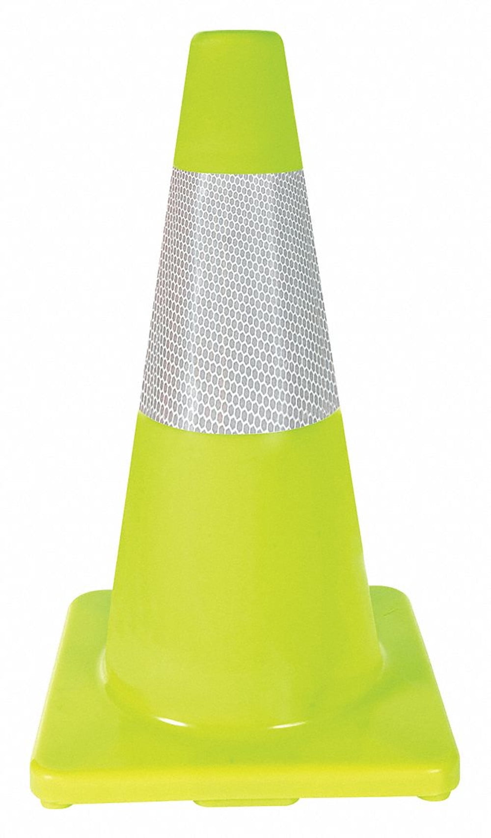 Sim Supply Traffic Cone,18 In.Fluorescent Lime 6FHA6 6FHA6 ZO-G1728605 ...