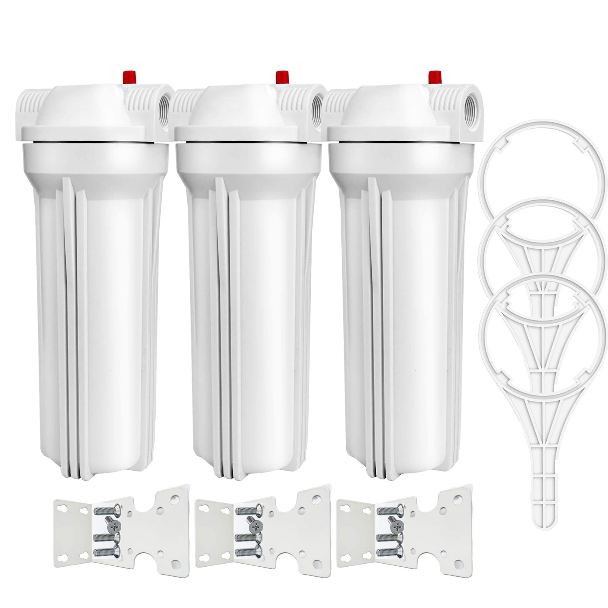 SimPure DB1025 Whole House Water Filter Housing, Inline Water Filter ...