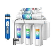 Ukoke 6 Stages Reverse Osmosis, Water Filtration System, 75 GPD ...