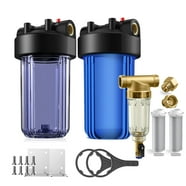 Well Water Whole House Sediment & Rust Complete Filtration System with ...