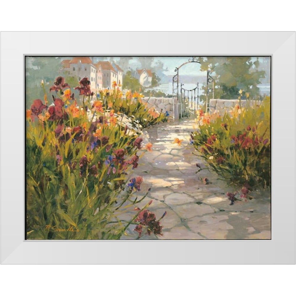 Simandle, Marilyn 14x11 White Modern Wood Framed Museum Art Print ...