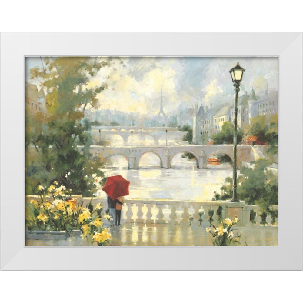 Simandle, Marilyn 24x19 White Modern Wood Framed Museum Art Print ...