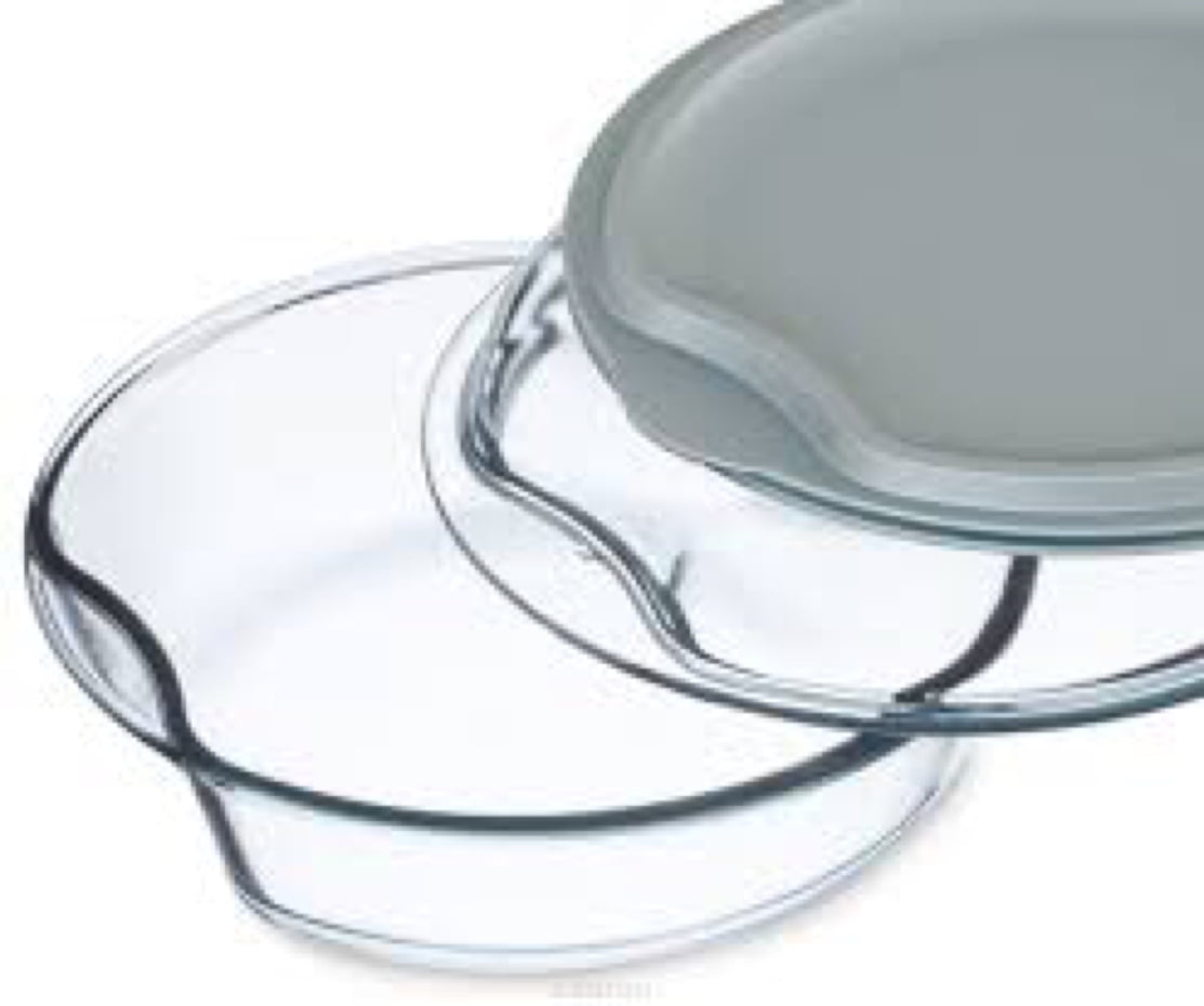Simax Casserole Dish For Oven: Round Glass Casserole Set With Lids,1 ...