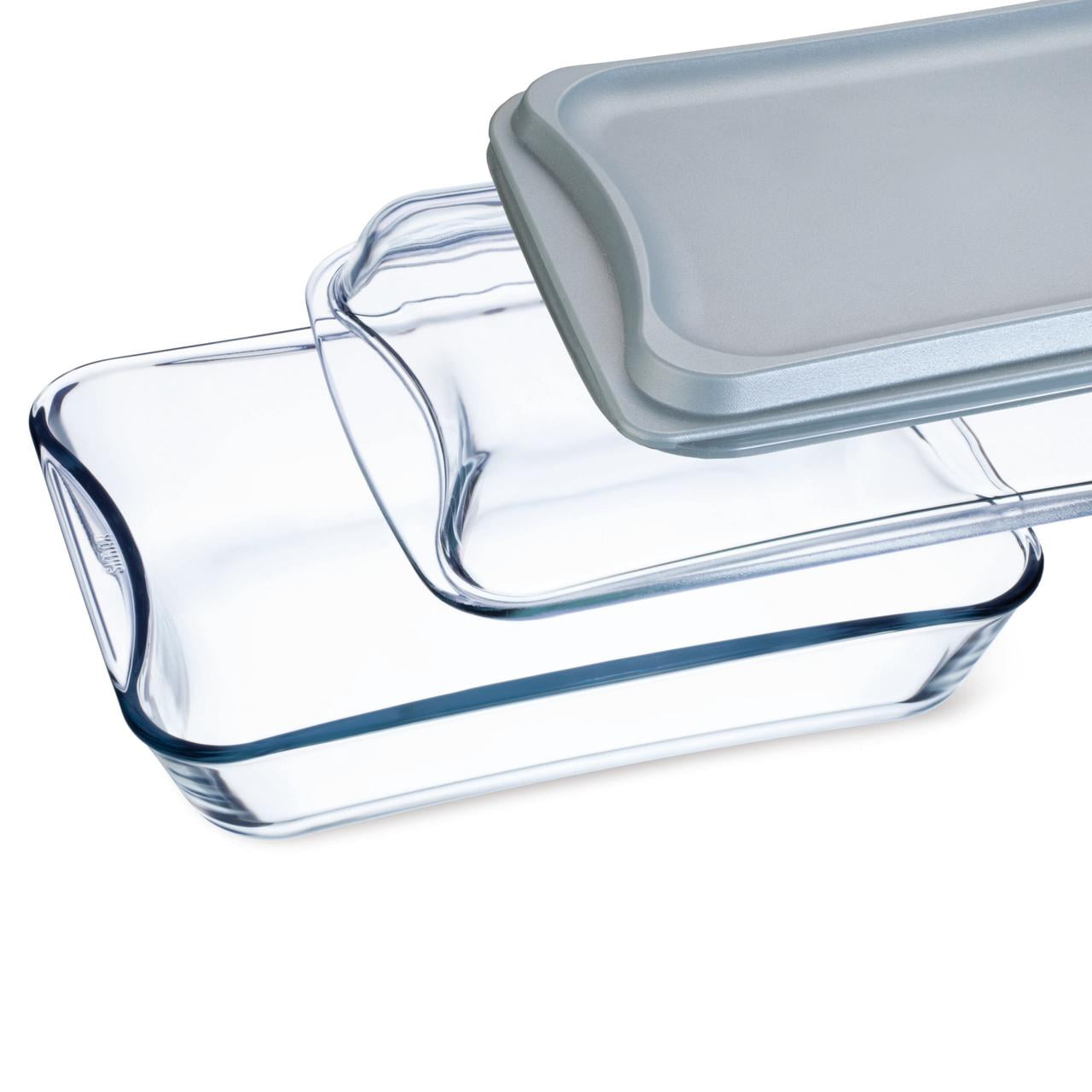 Simax Exclusive Clear Rectangular Glass Roaster | Includes Glass and ...